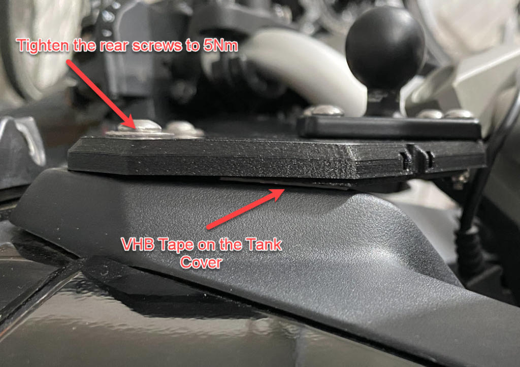 Yamaha Tracer 900(GT) Tank RAM Mount Install Instructions – JK3D.us