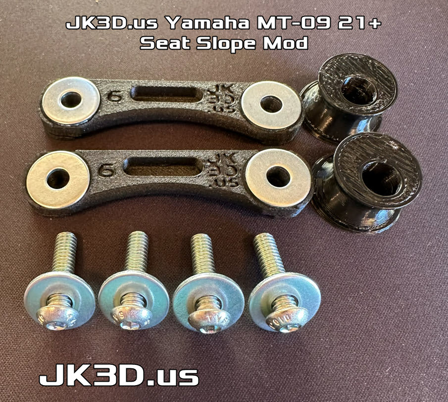 Yamaha MT-09 2021+ Seat Slope Mod – JK3D.us